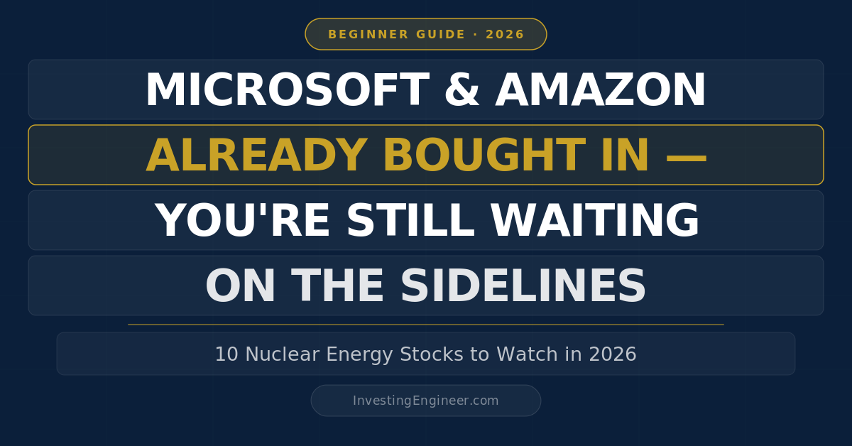 10 Best Nuclear Energy Stocks to Buy for Beginners in 2026: Simple ...
